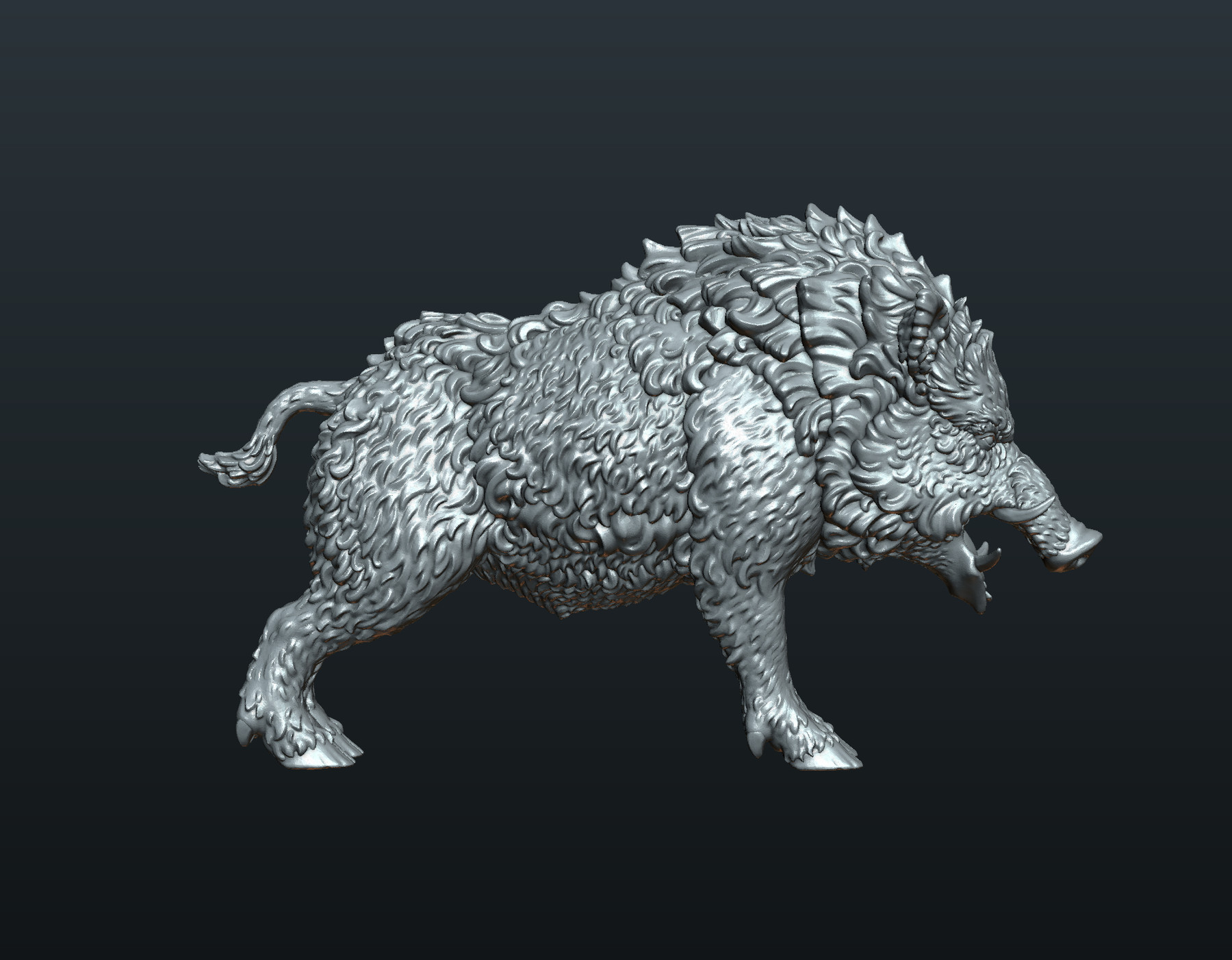 ArtStation - Wild Boar in static pose | Resources