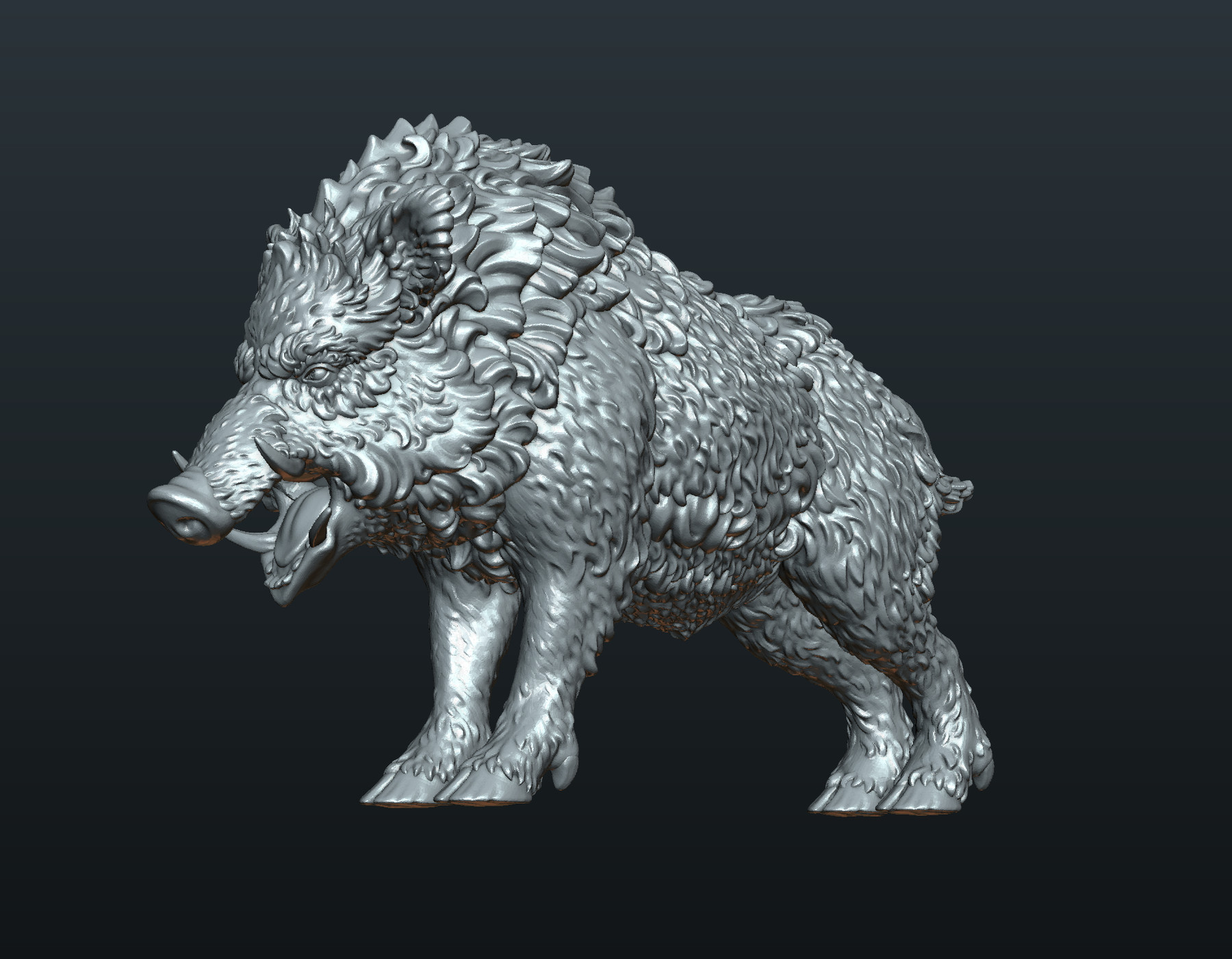 ArtStation - Wild Boar in static pose | Resources