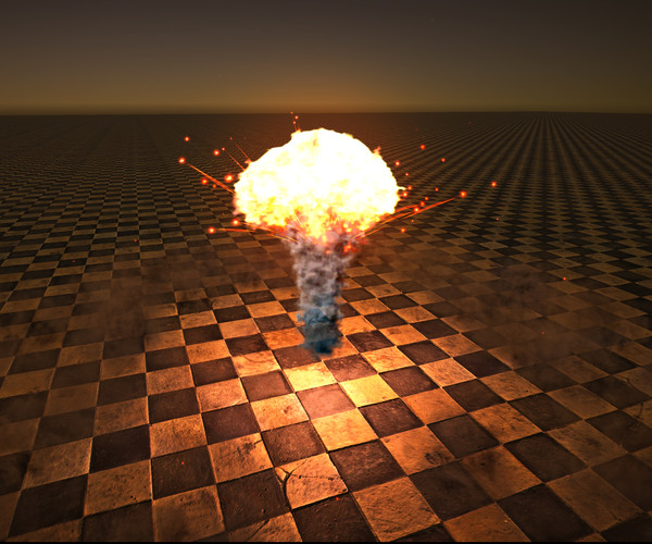 ArtStation - Unique Explosions Vol.1 | Game Assets