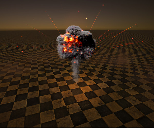 ArtStation - Unique Explosions Vol.1 | Game Assets