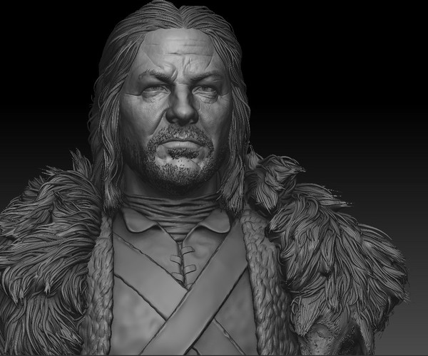 ArtStation - Sean Bean - Ned Stark - Game Of Thrones | Resources