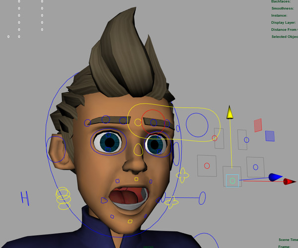 ArtStation - Cartoon Rigged Character 4 | Resources