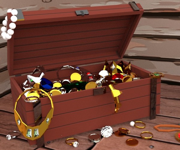 ArtStation - Cartoon Treasure Pack | Game Assets