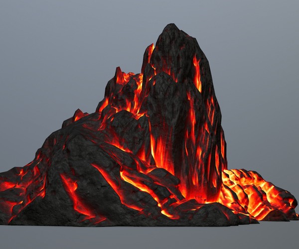 ArtStation - fire mountain | Resources