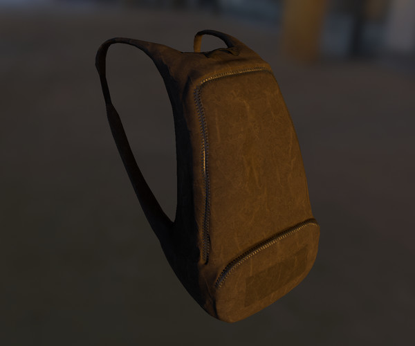 ArtStation - Backpack LOW-POLY PBR | Game Assets