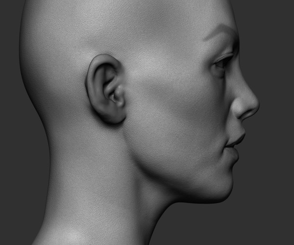 ArtStation - Female Head 03 | Resources