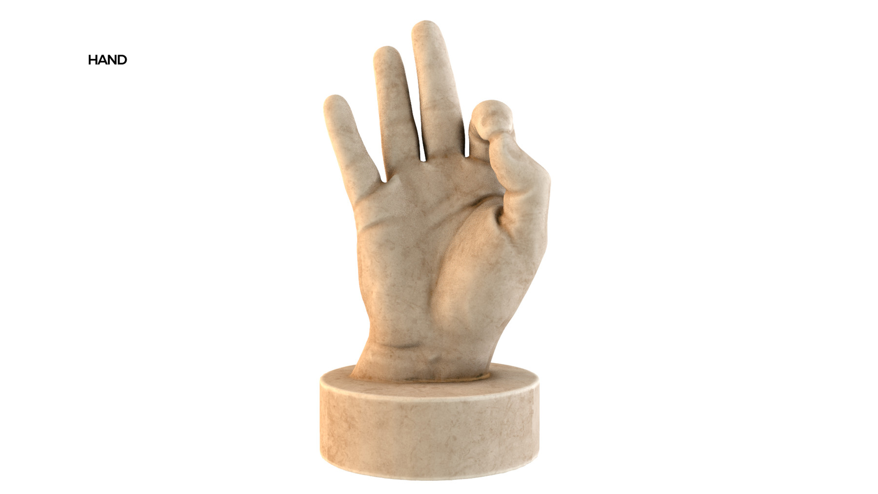 ArtStation - STATUE OF HAND | Resources