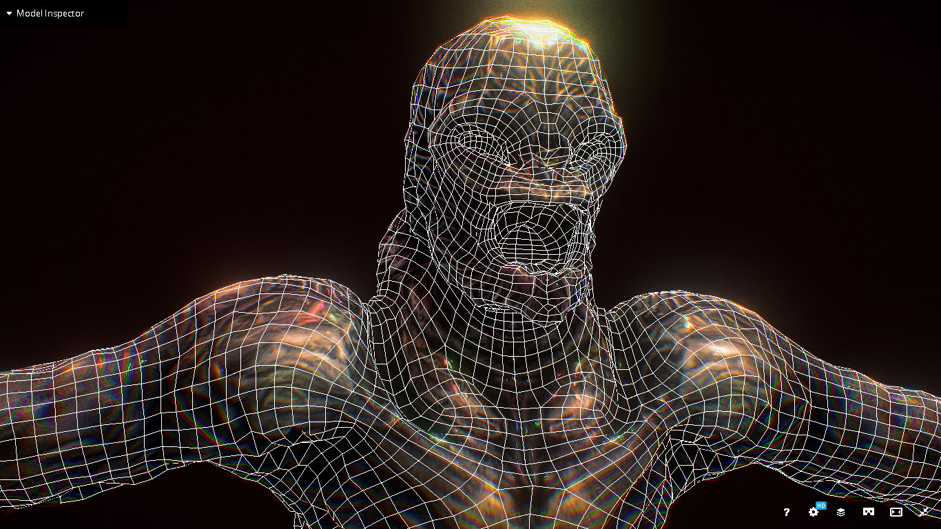 ArtStation - Horror Game Alien - T posed ready to rig Low-poly 3D model ...