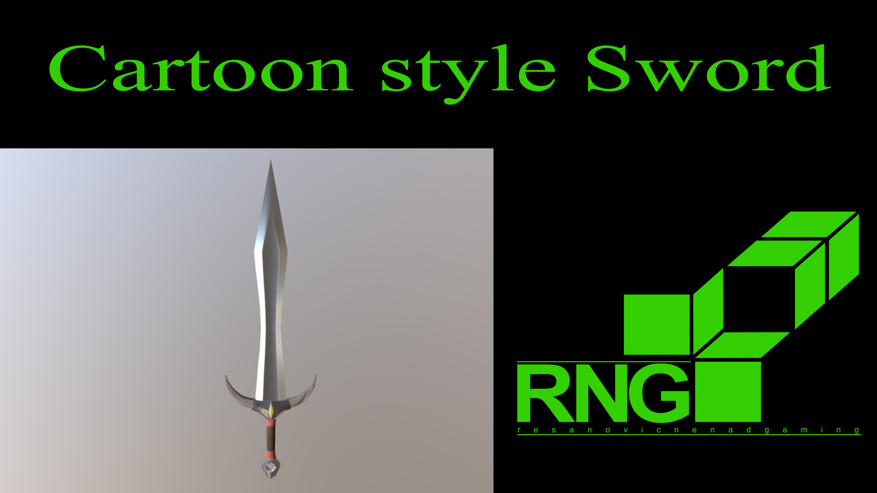 ArtStation - Cartoon style Sword | Resources