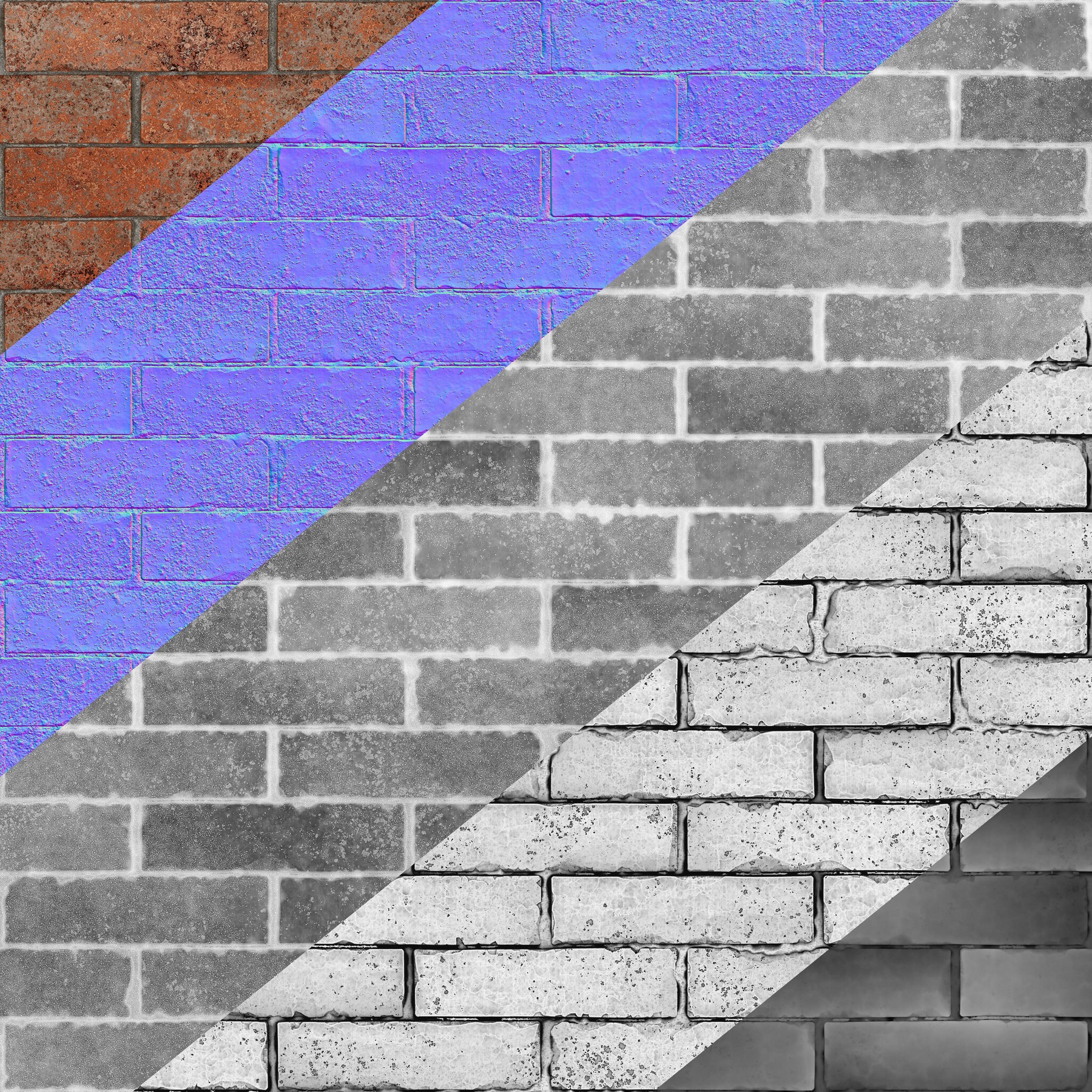 ArtStation - 9. Brick#04 | Game Assets