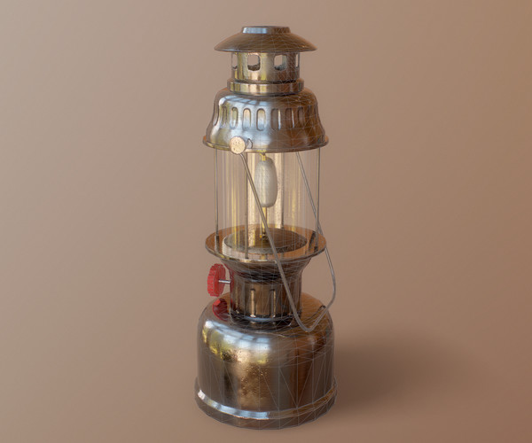ArtStation - Low Poly PBR Gas Lamp | Resources