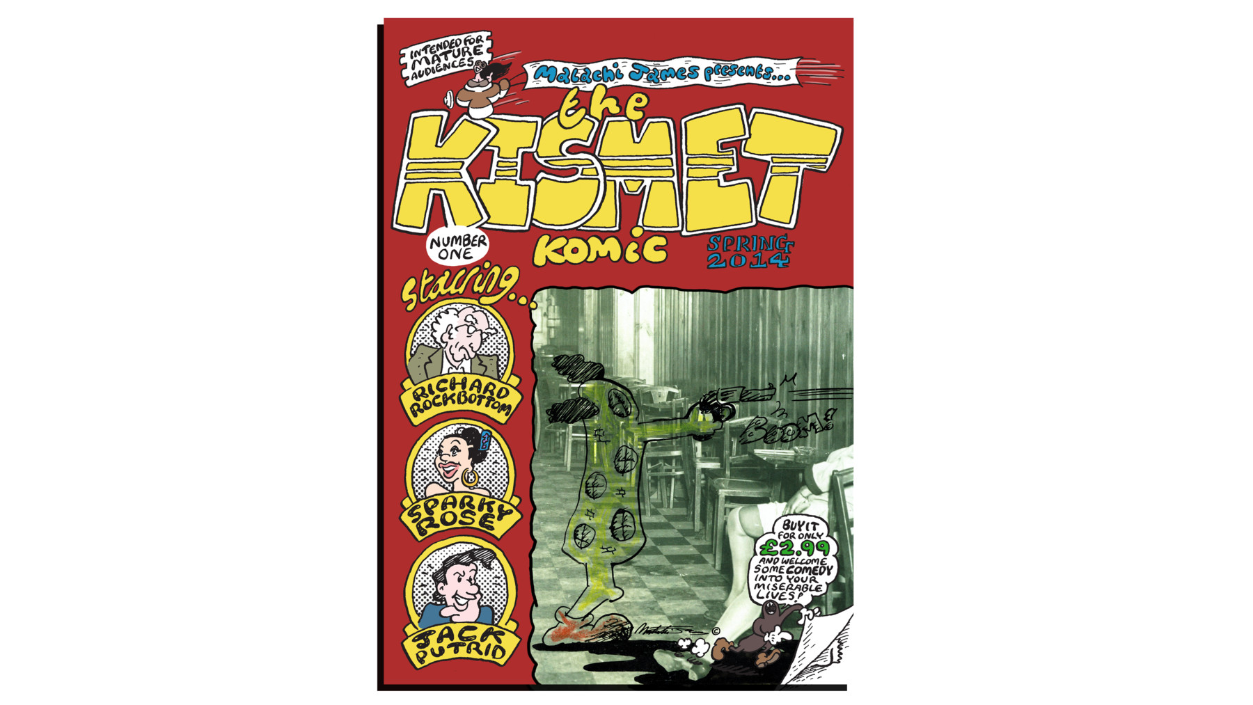 ArtStation - The Kismet Komic #1 (2014) | Books & Comics