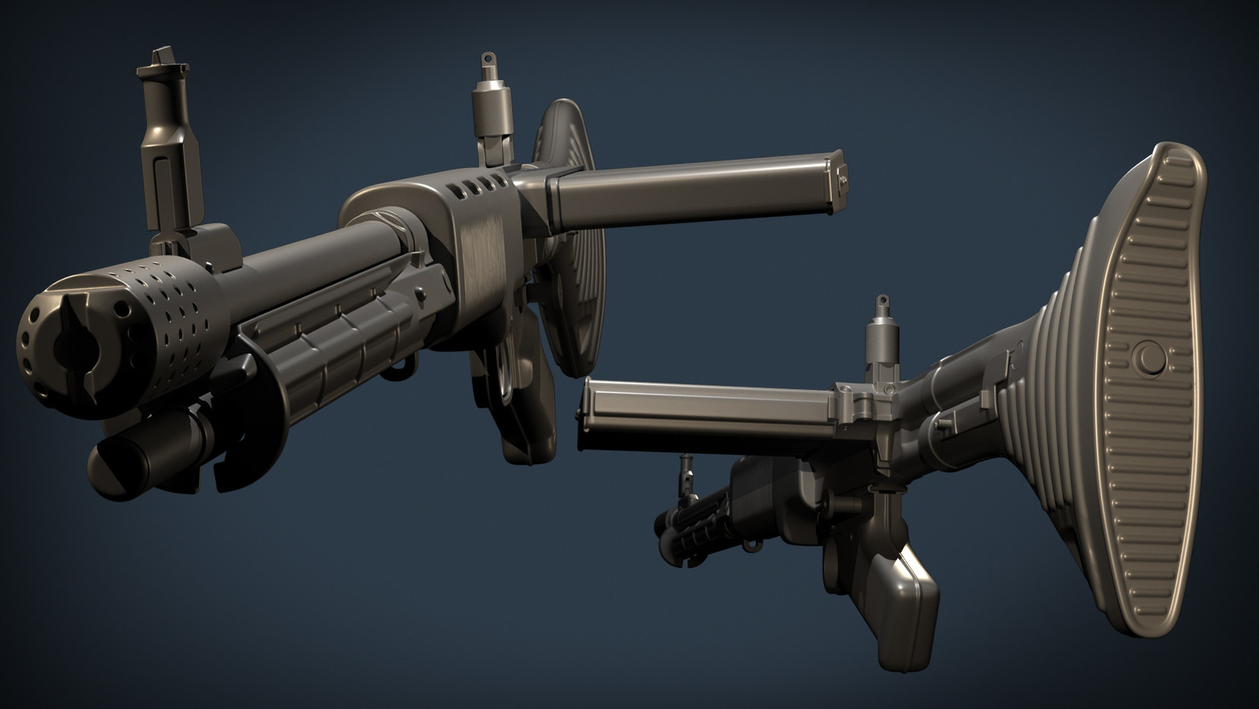 ArtStation - FG 42 Ausf. E | Game Assets