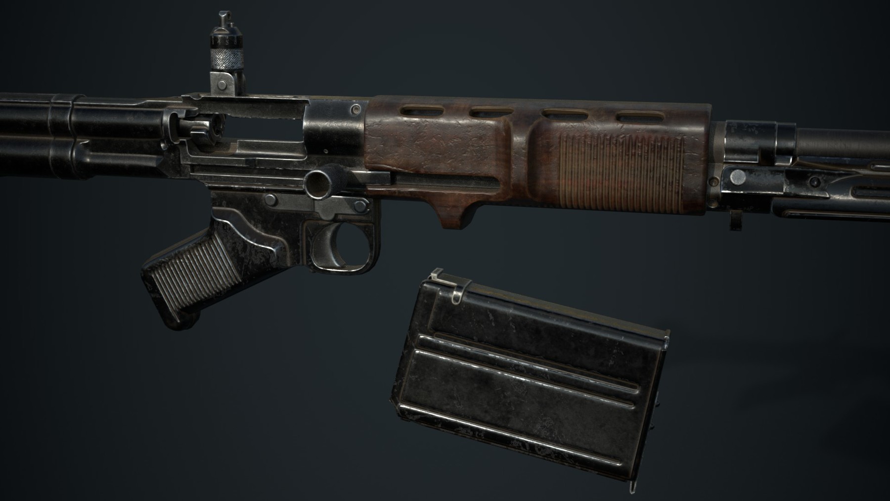 ArtStation - FG 42 Ausf. E | Game Assets