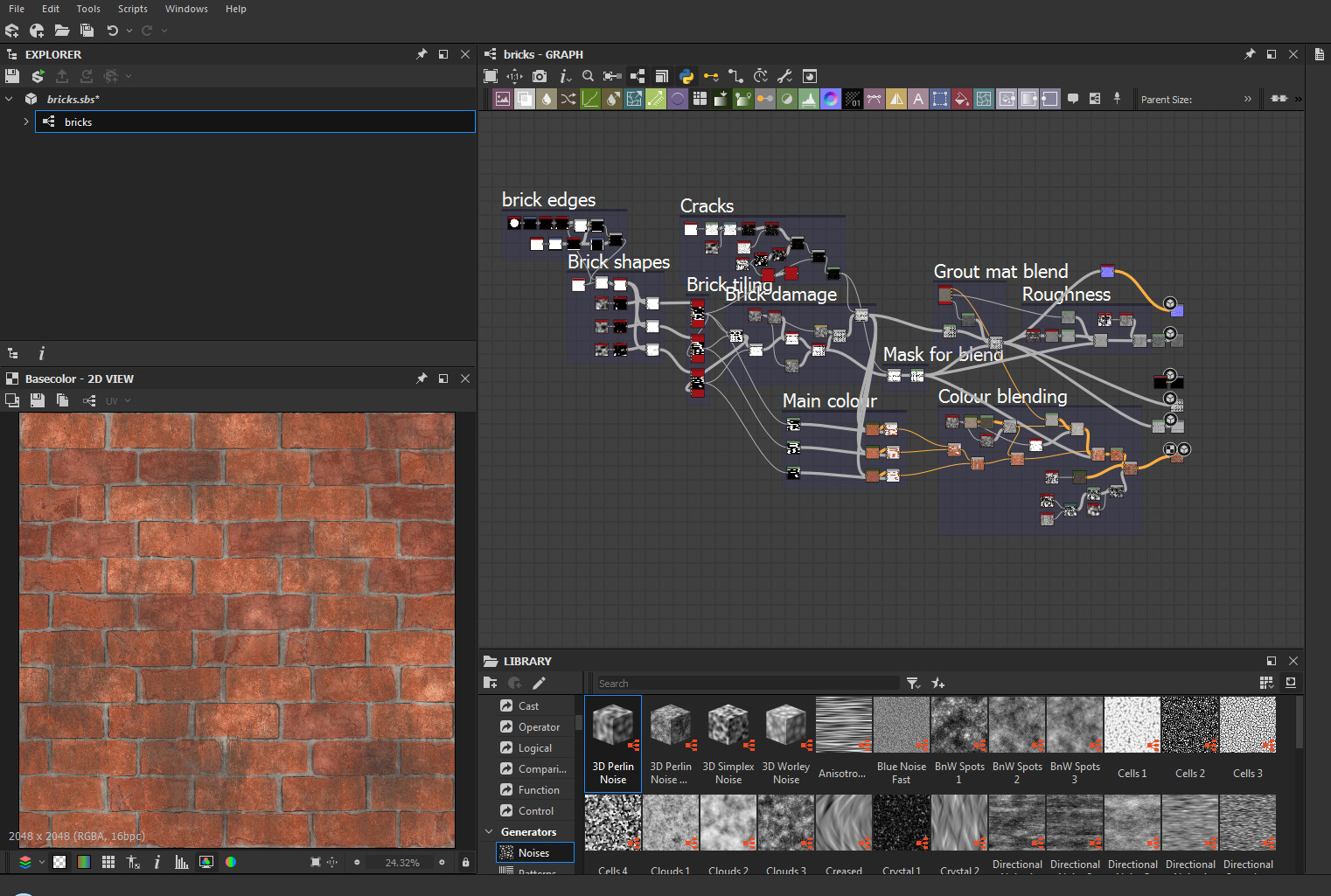 ArtStation - Tileable material pack for Substance Painter and Designer ...
