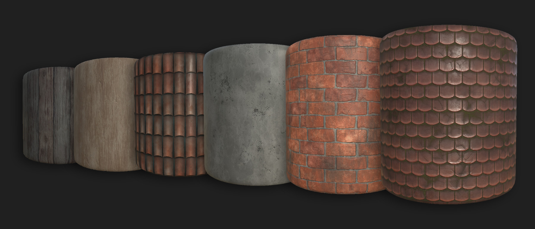 ArtStation - Tileable material pack for Substance Painter and Designer | Resources