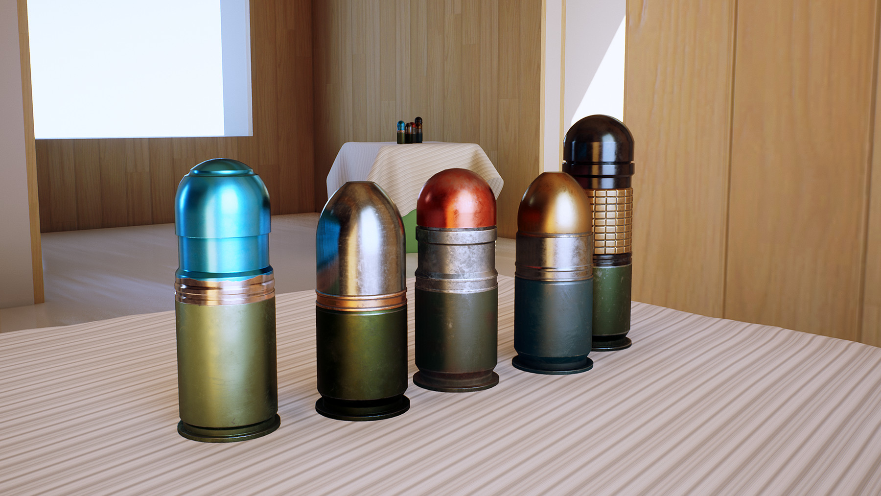 ArtStation - 40mm grenades pack | Resources