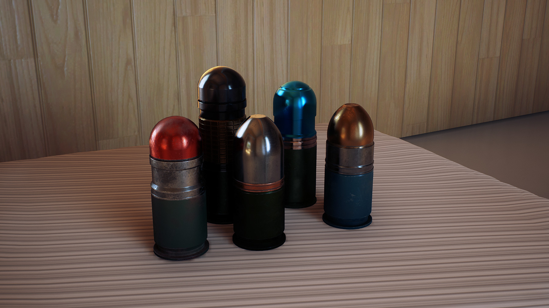 ArtStation - 40mm grenades pack | Resources
