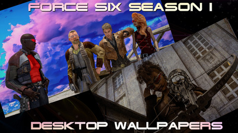 ArtStation - Force Six Season I Desktop Wallpaper package | Artworks