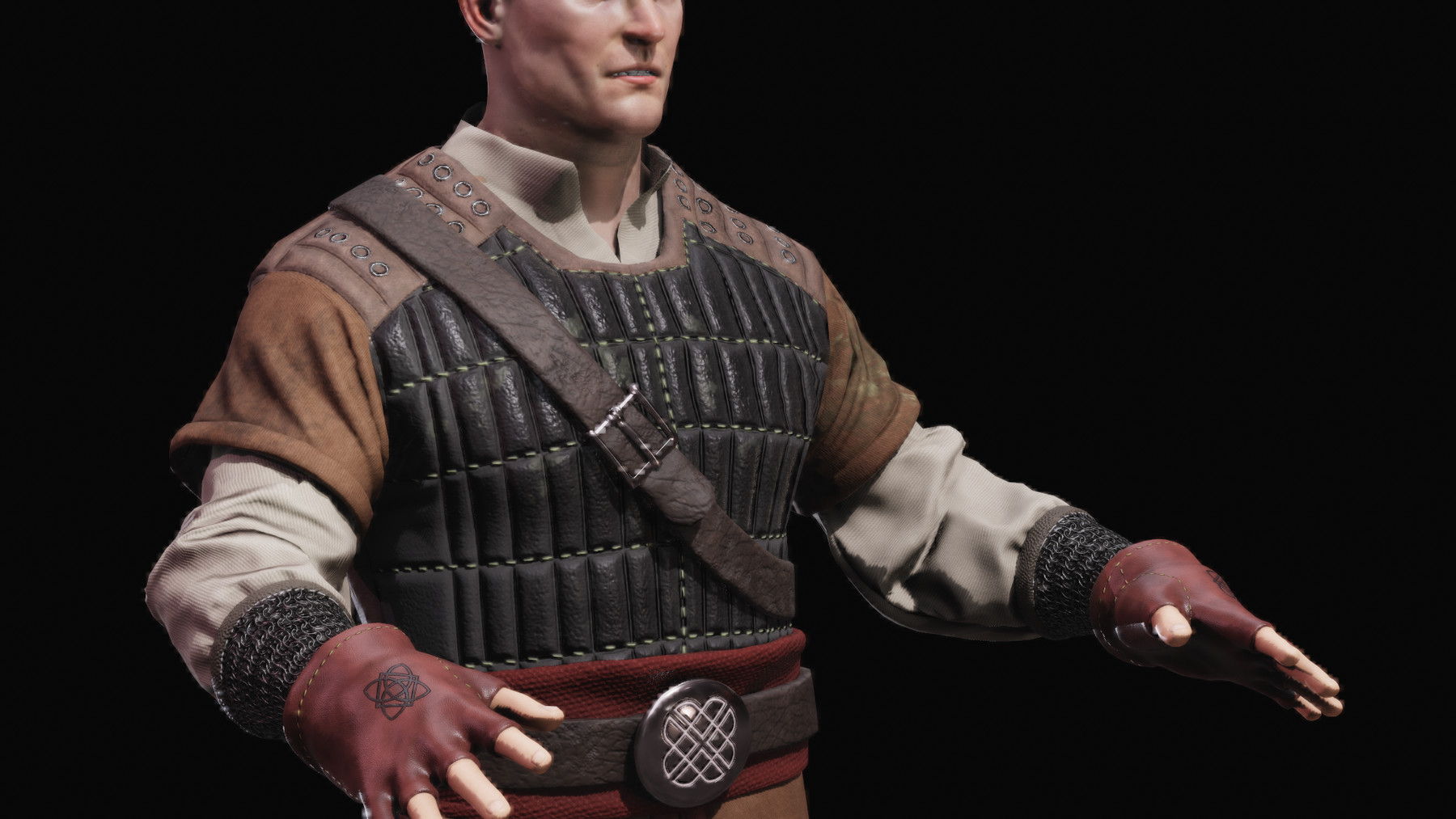 ArtStation - Warrior (Low-Poly For Game) | Game Assets