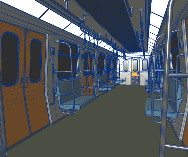ArtStation - Subway | Game Assets