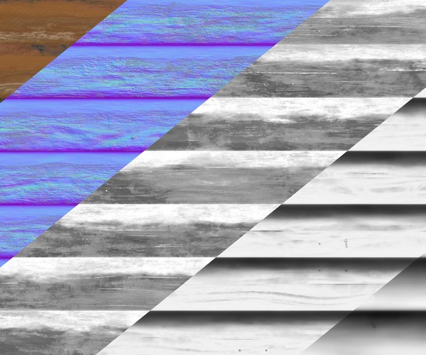 ArtStation - 15. Wood Planks#02 | Game Assets