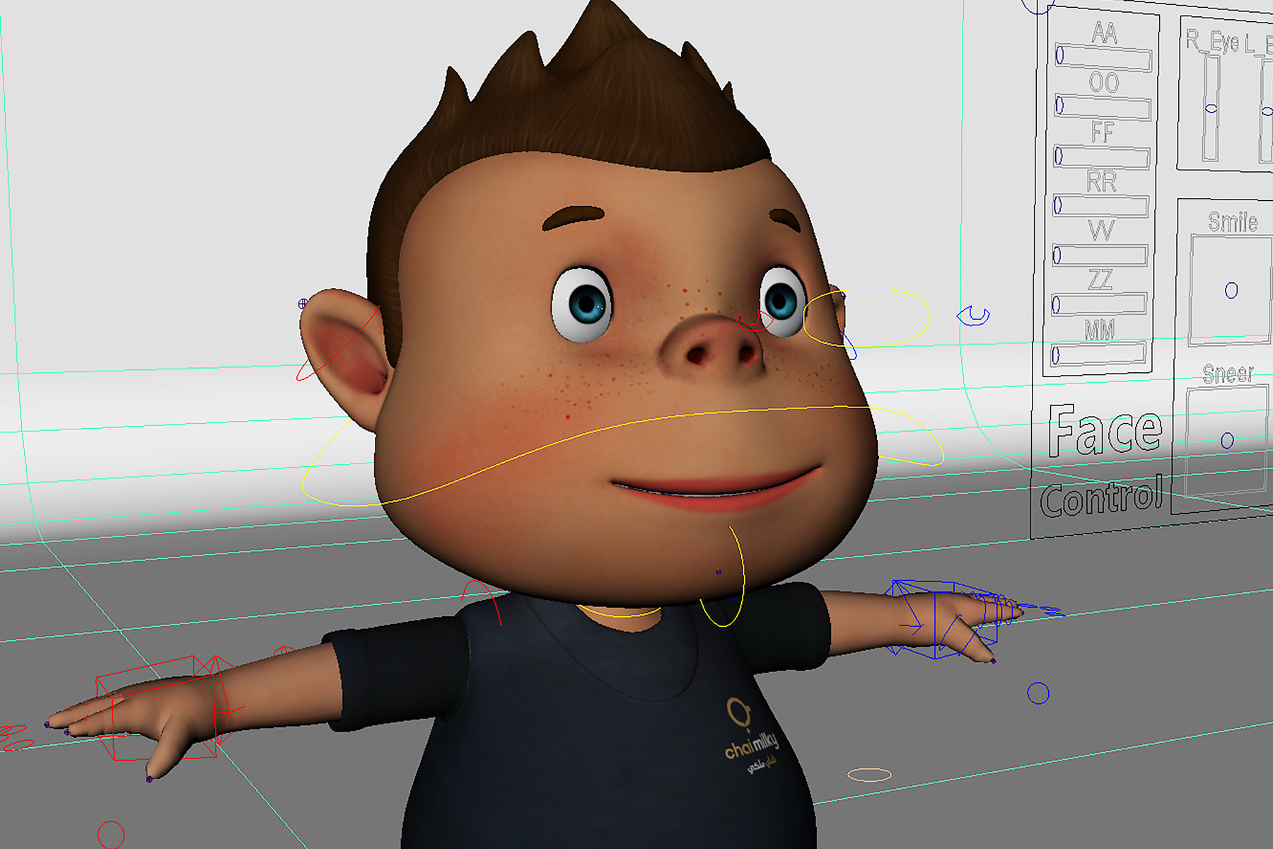 ArtStation - Character Cartoon 3D models & Texture & Rigging | Resources