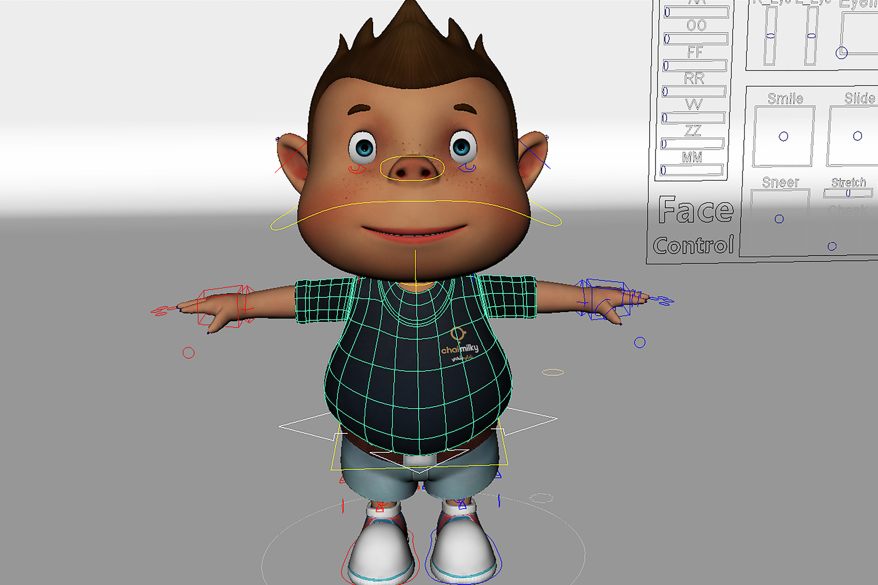 ArtStation - Character Cartoon 3D models & Texture & Rigging | Resources