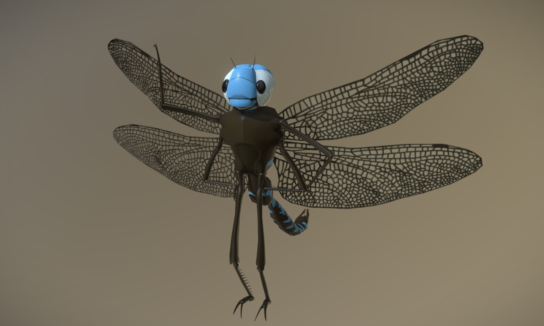 ArtStation - Dragonfly (Realistic and Cartoon) | Resources
