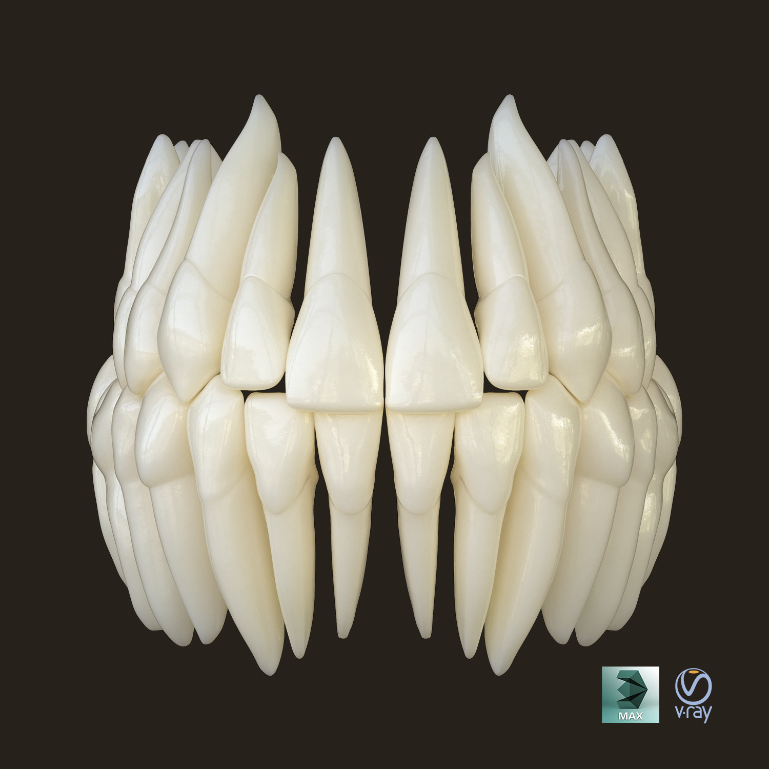 ArtStation - Teeth 3D Print and Render. | Resources