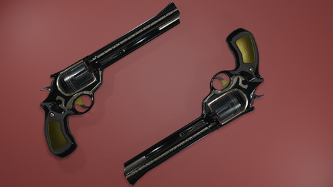 ArtStation - Revolver - Game ready asset | Game Assets