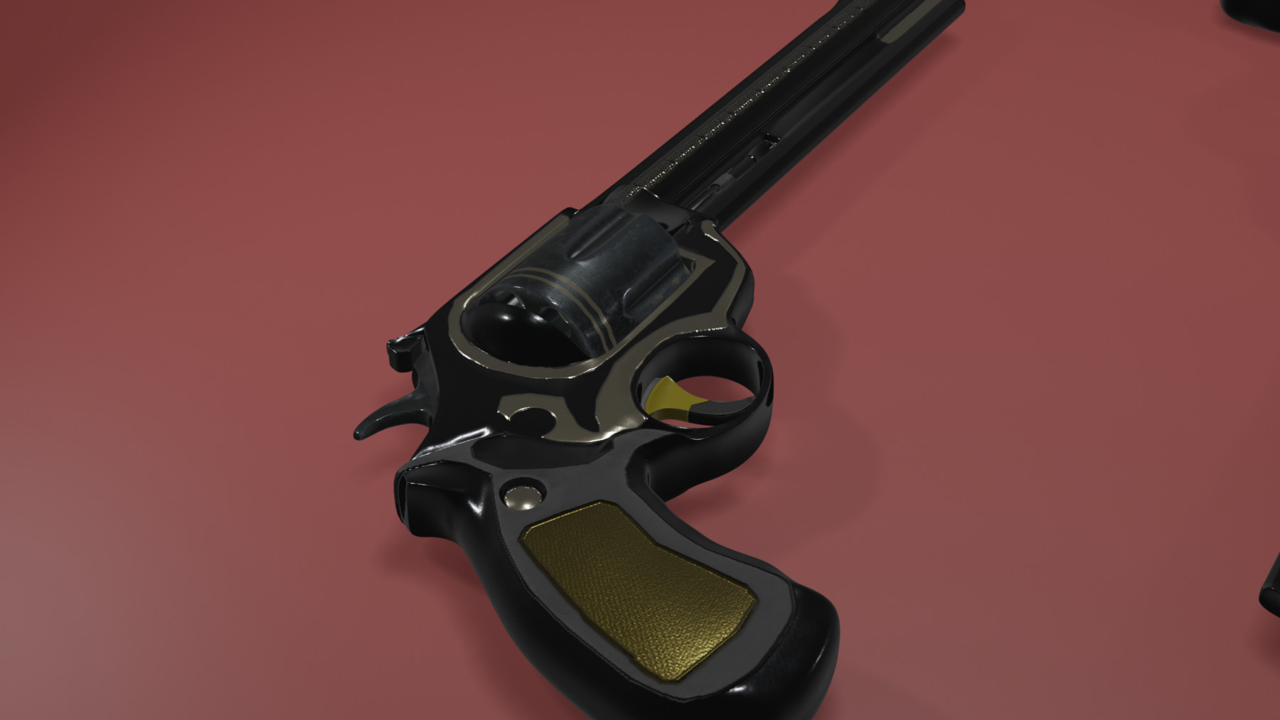 Marino Fabris - Revolver - Game ready asset