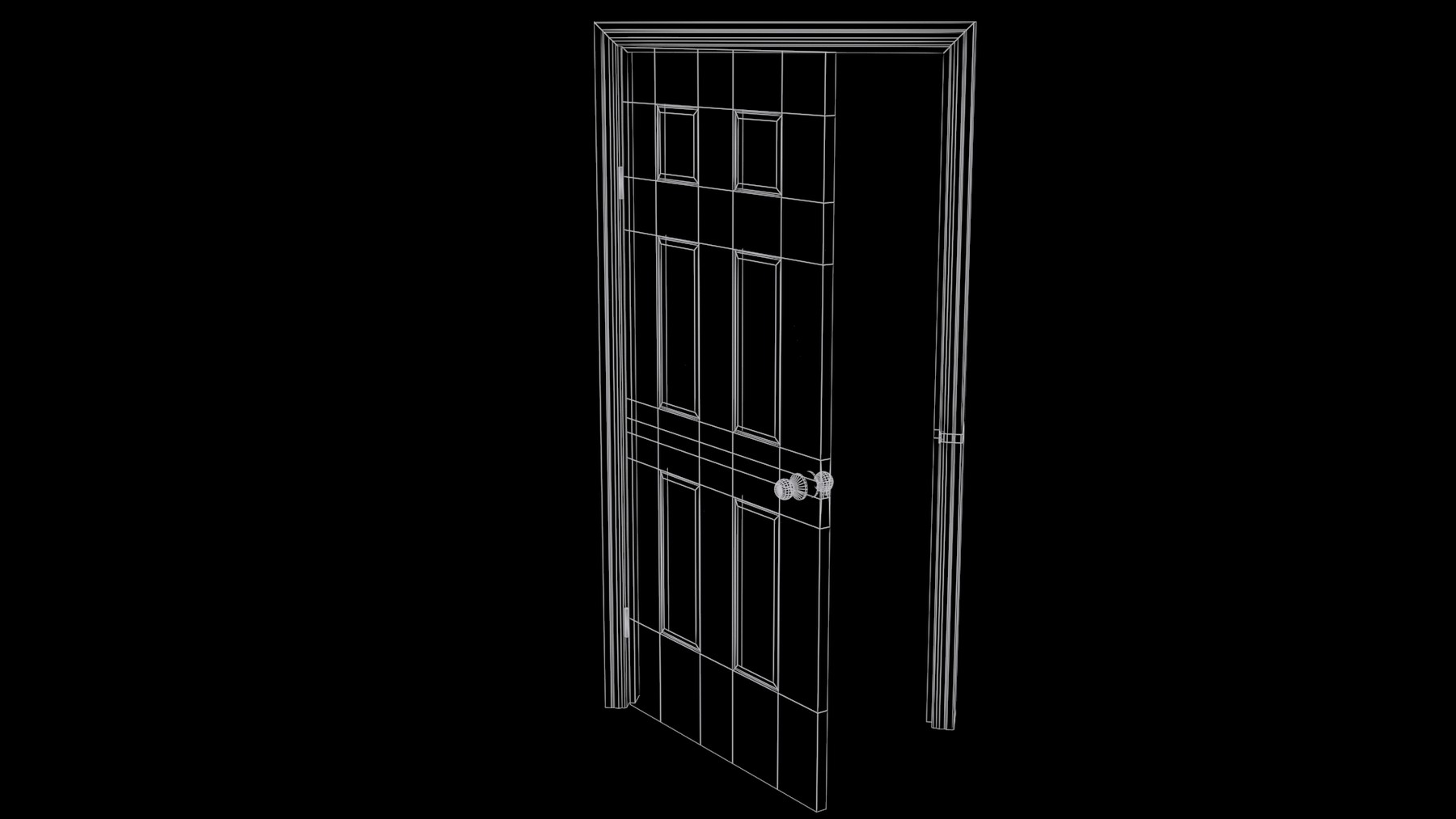 ArtStation - Game Ready Low Poly Door | Resources