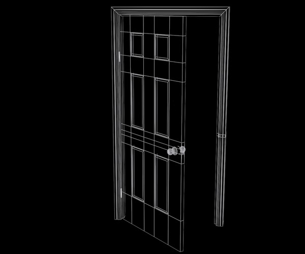 ArtStation - Game Ready Low Poly Door | Resources