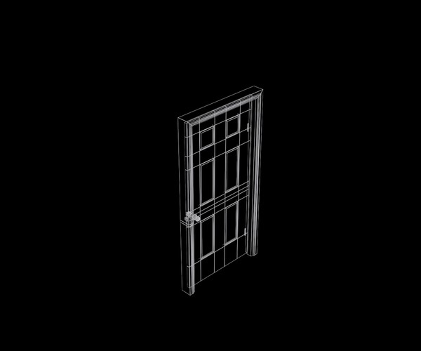 ArtStation - Game Ready Low Poly Door | Resources