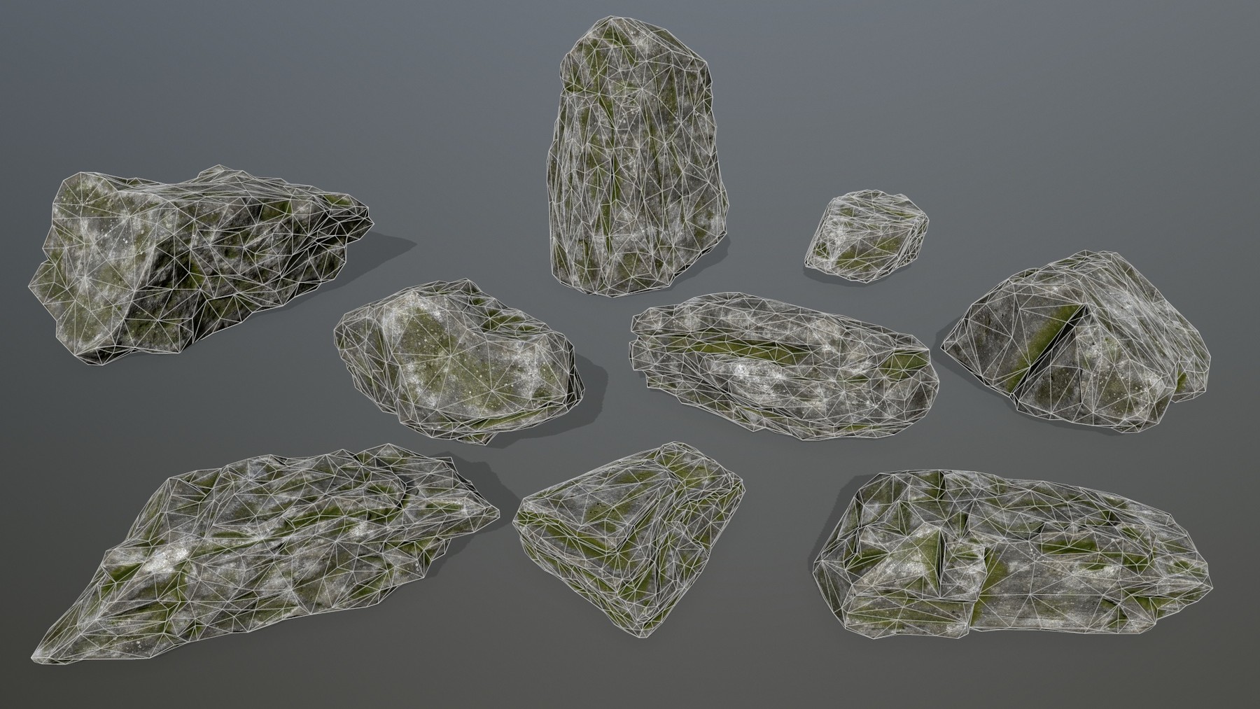 ArtStation - forest rocks set | Resources