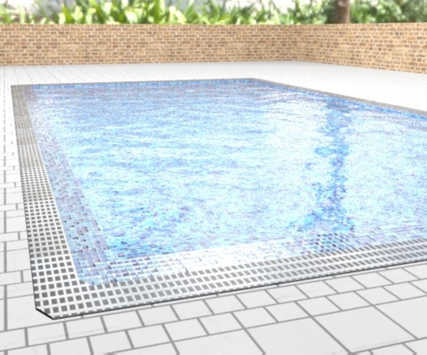 ArtStation - Decoration or Swimming Pool Low Poly | Resources