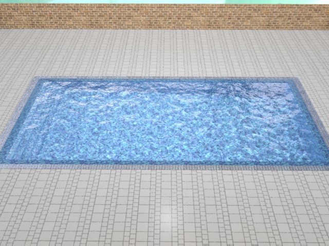 ArtStation - Decoration or Swimming Pool Low Poly | Resources