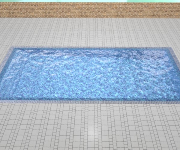 ArtStation - Decoration or Swimming Pool Low Poly | Resources