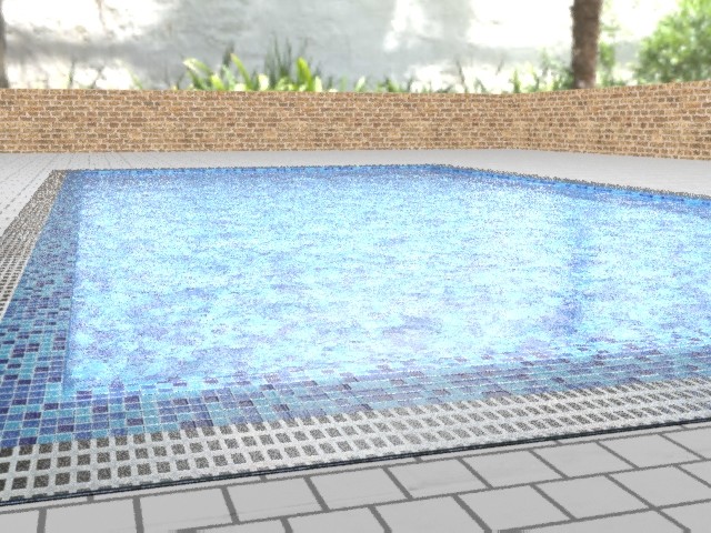 ArtStation - Decoration or Swimming Pool Low Poly | Resources