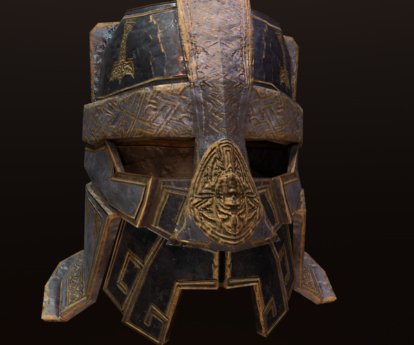 ArtStation - Dwarf Helmet | Game Assets