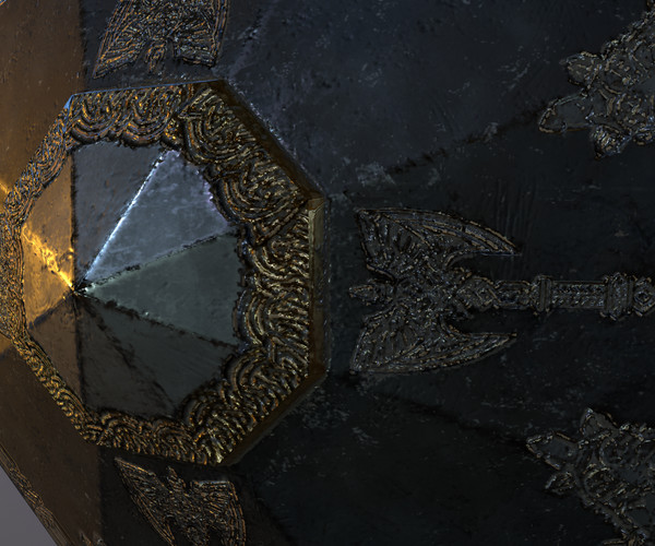 ArtStation - Dwarf Shield | Game Assets