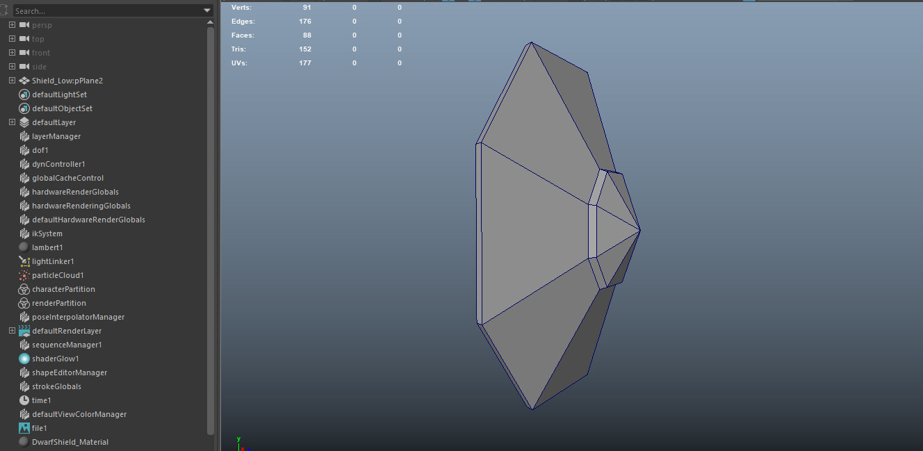 ArtStation - Dwarf Shield | Game Assets