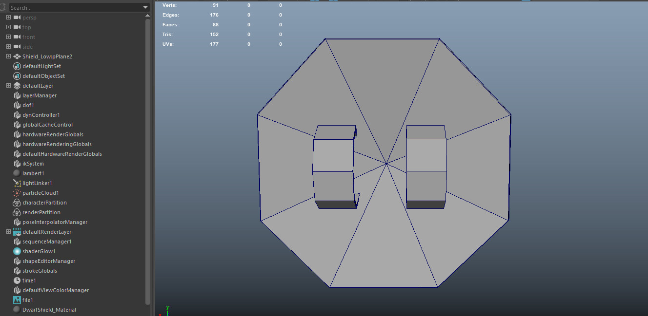 ArtStation - Dwarf Shield | Game Assets
