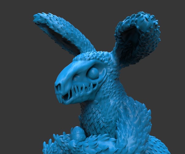 ArtStation - Wendigo Eastern Rabbit Monster | Resources