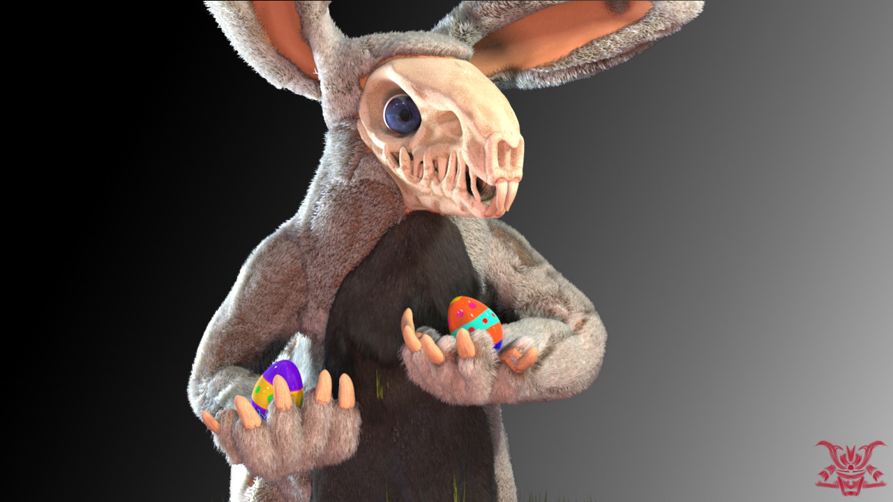 ArtStation - Wendigo Eastern Rabbit Monster | Resources