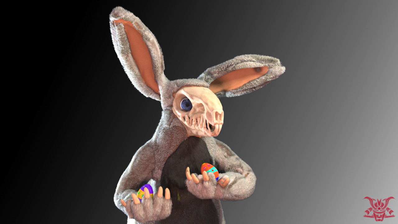 ArtStation - Wendigo Eastern Rabbit Monster | Resources