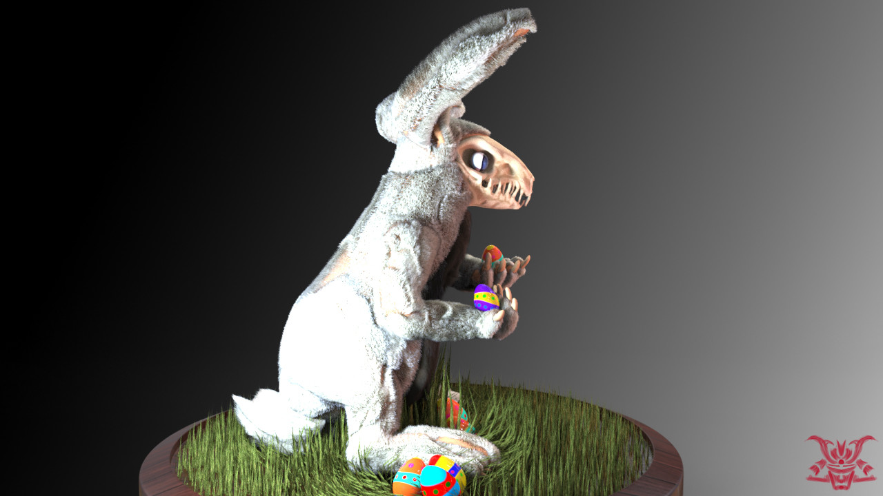 ArtStation - Wendigo Eastern Rabbit Monster | Resources