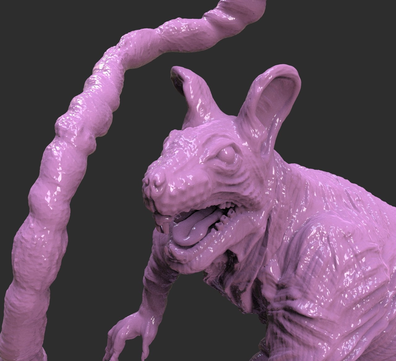 ArtStation - Laboratory Rat Figurine | Resources