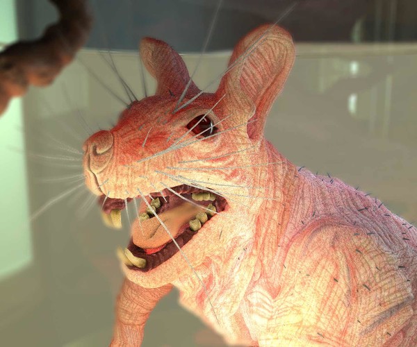 ArtStation - Laboratory Rat Figurine | Resources